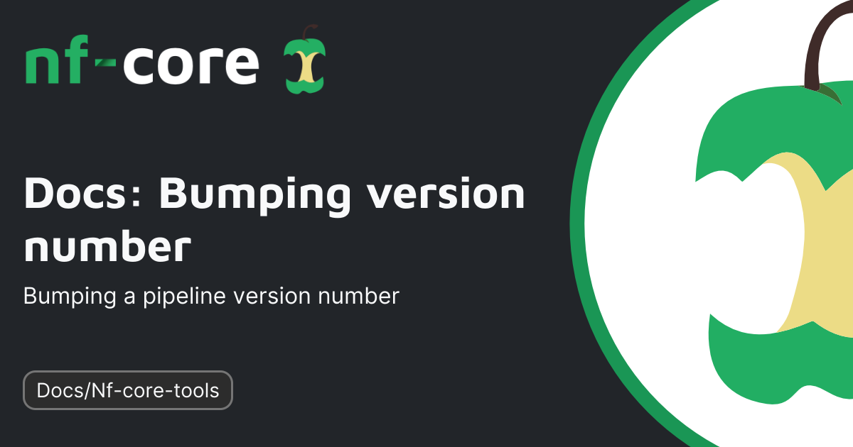 Docs: Bumping version number