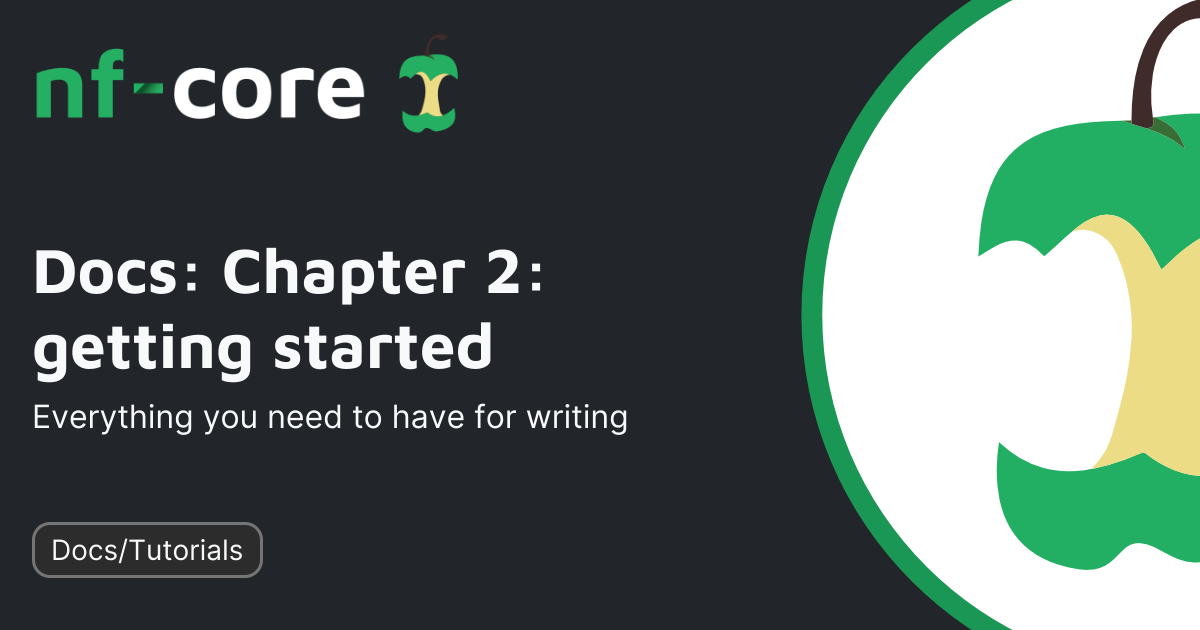 Docs: Chapter 2: getting started