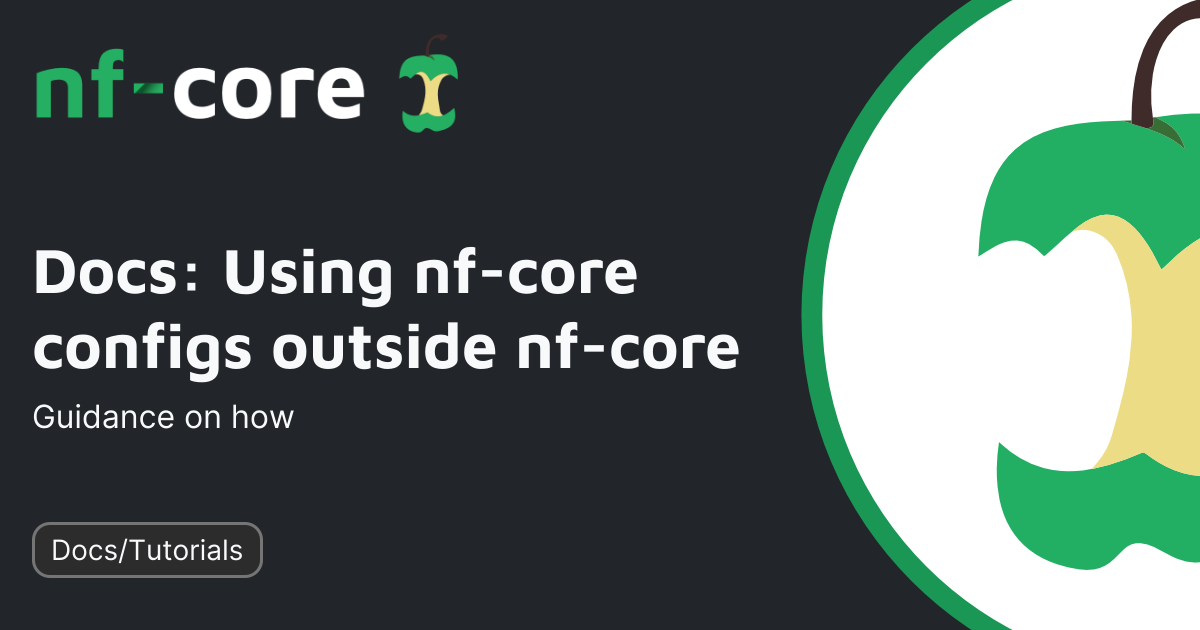 Docs: Using nf-core configs outside nf-core