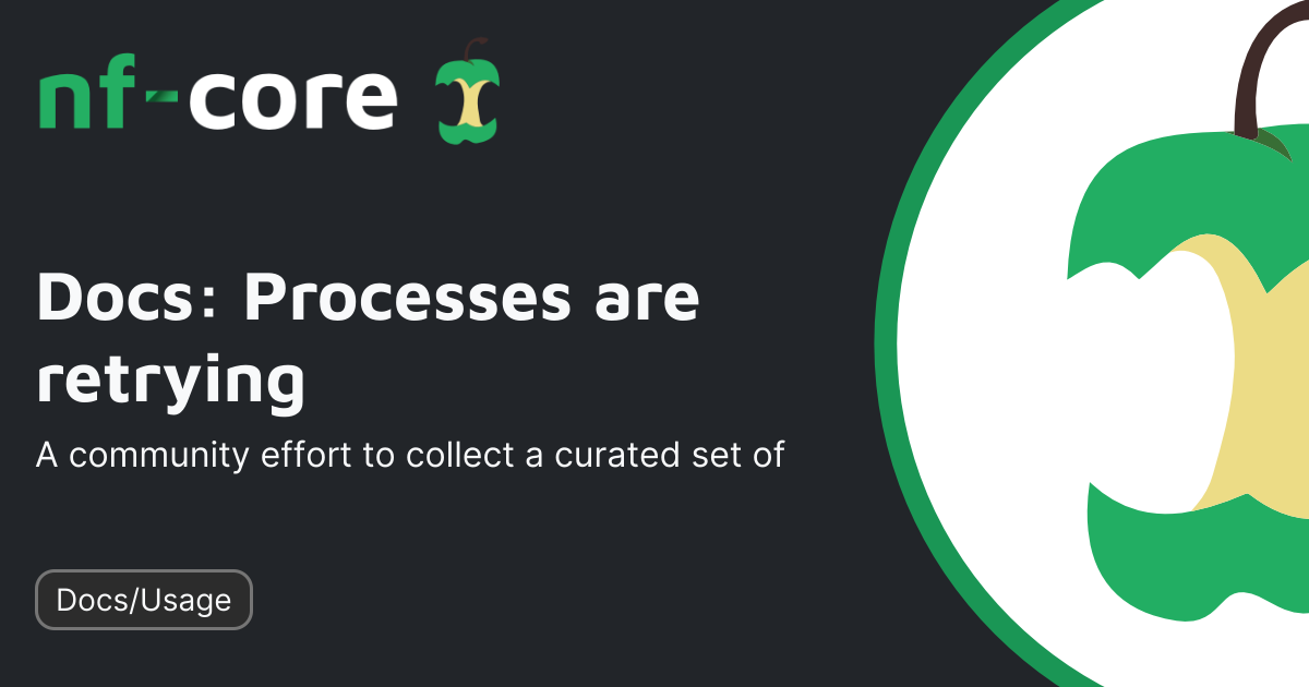Docs: Processes are retrying