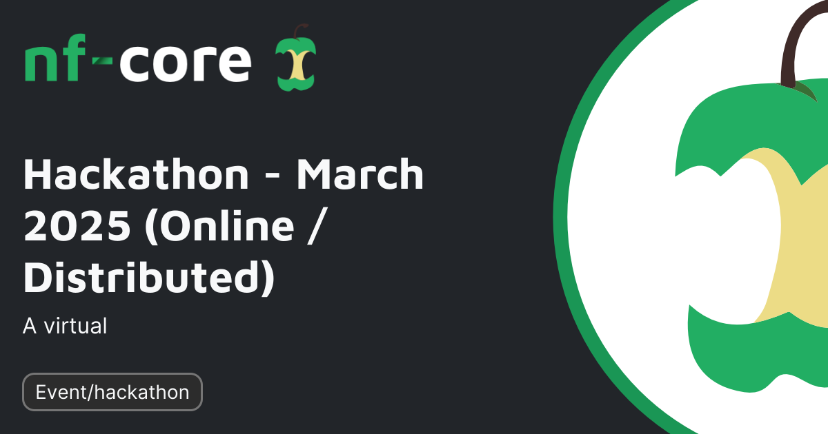 Hackathon - March 2025 (Online / Distributed)