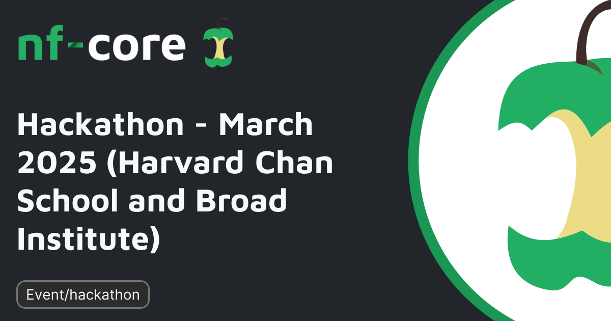 Hackathon - March 2025 (Harvard Chan School and Broad Institute)