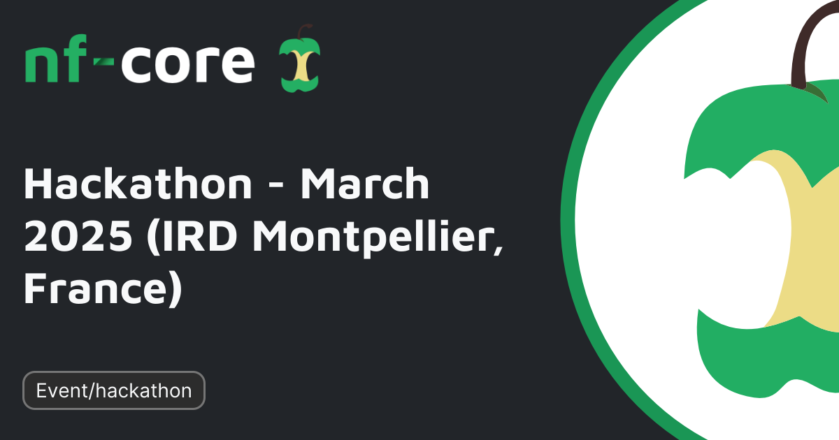 Hackathon - March 2025 (IRD Montpellier, France)