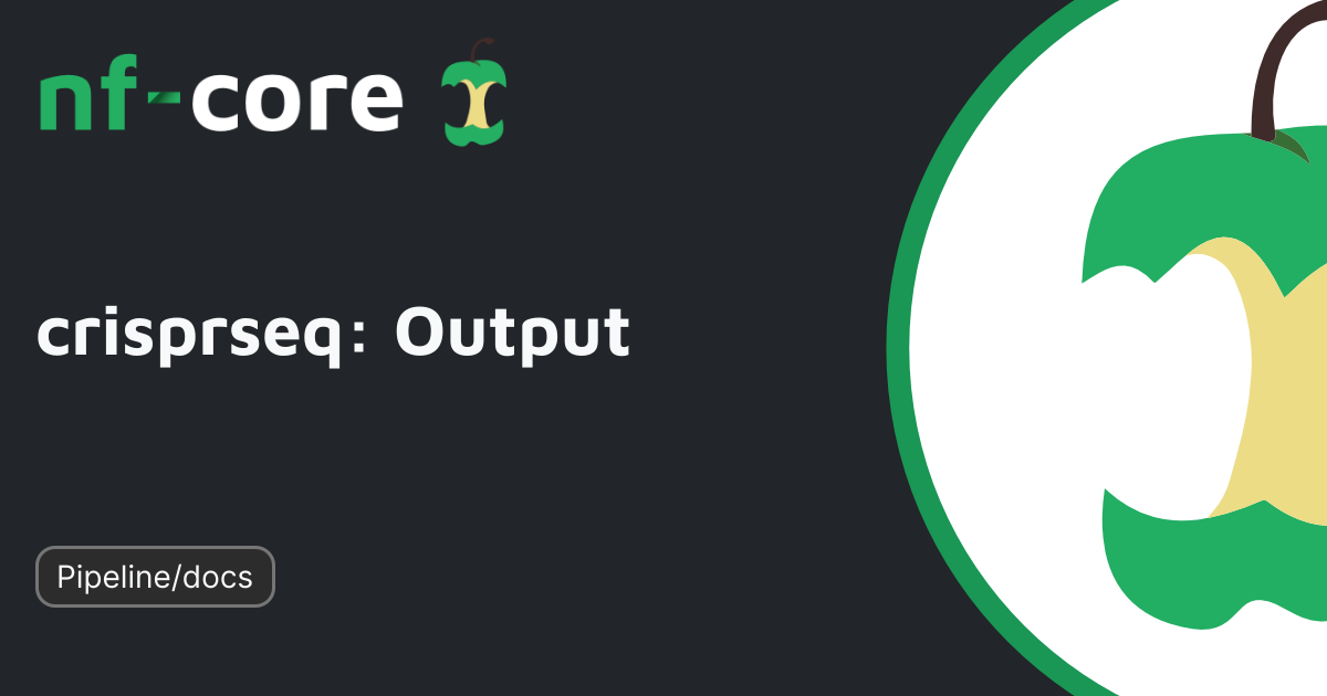 crisprseq: Output