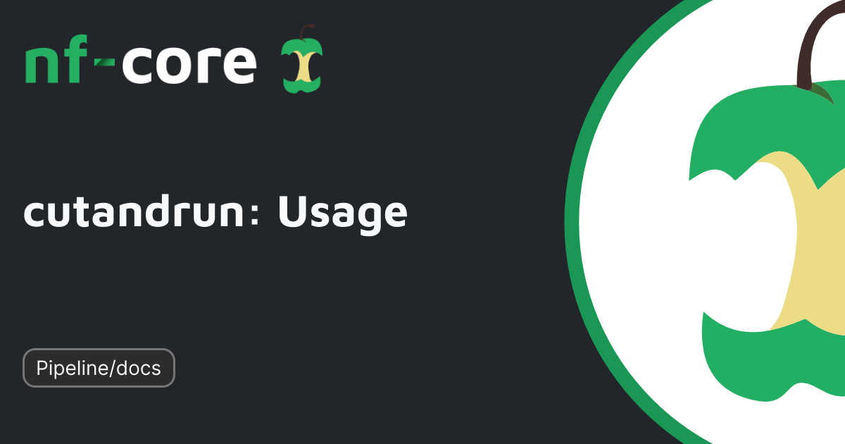 cutandrun: Usage