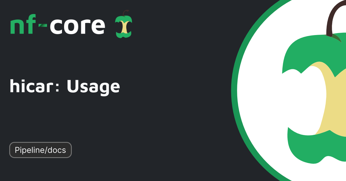 hicar: Usage