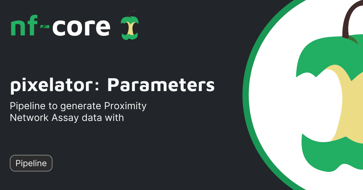 pixelator: Parameters